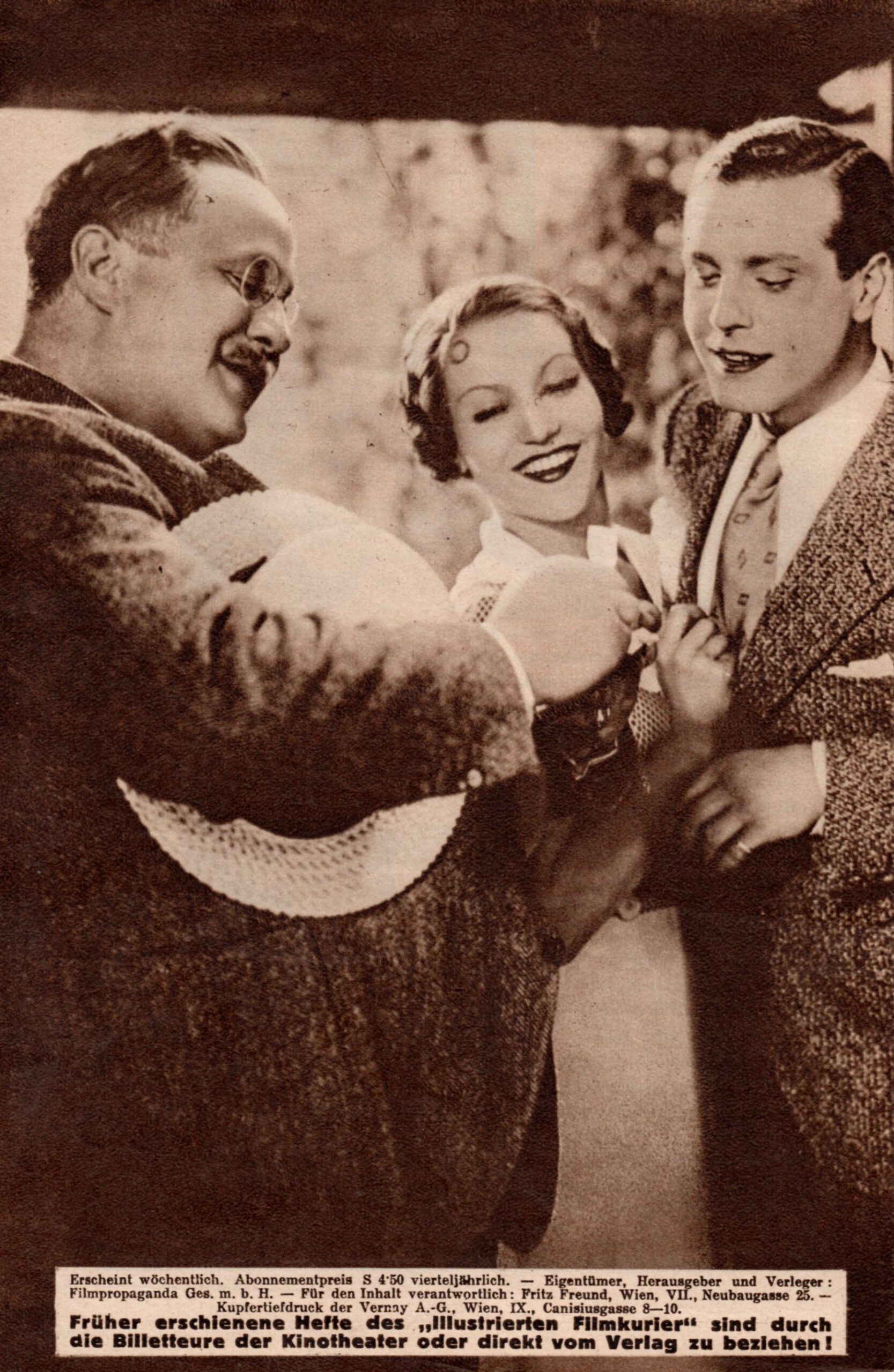 Illustrierter Film-Kurier Nr. 469 – „Das schöne Abenteuer“